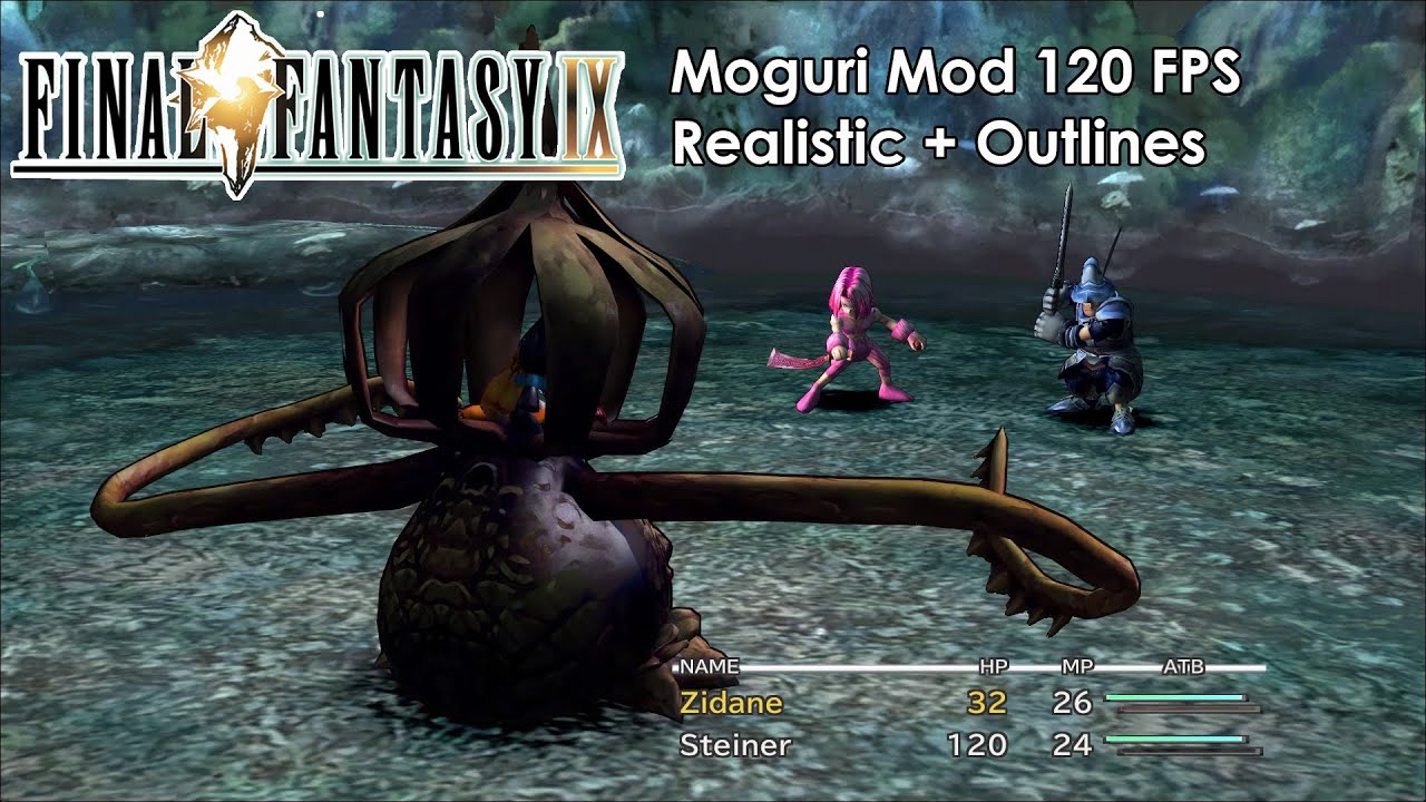 Final Fantasy IX Moguri Mod 120 FPS Realistic + Outlines - YouTube