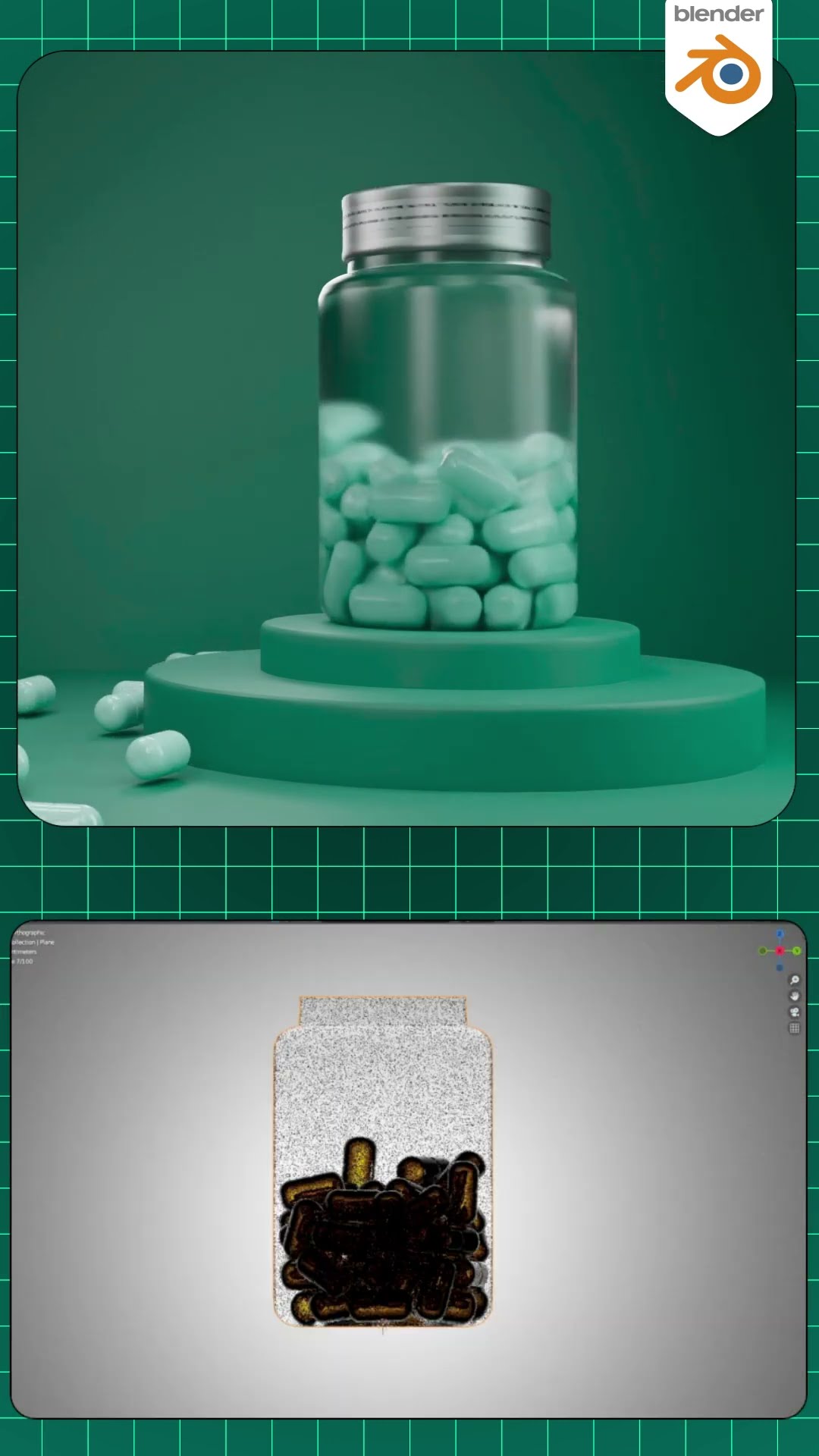 Blender Product Advertisement #blendertutorial #motiongraphics # ...