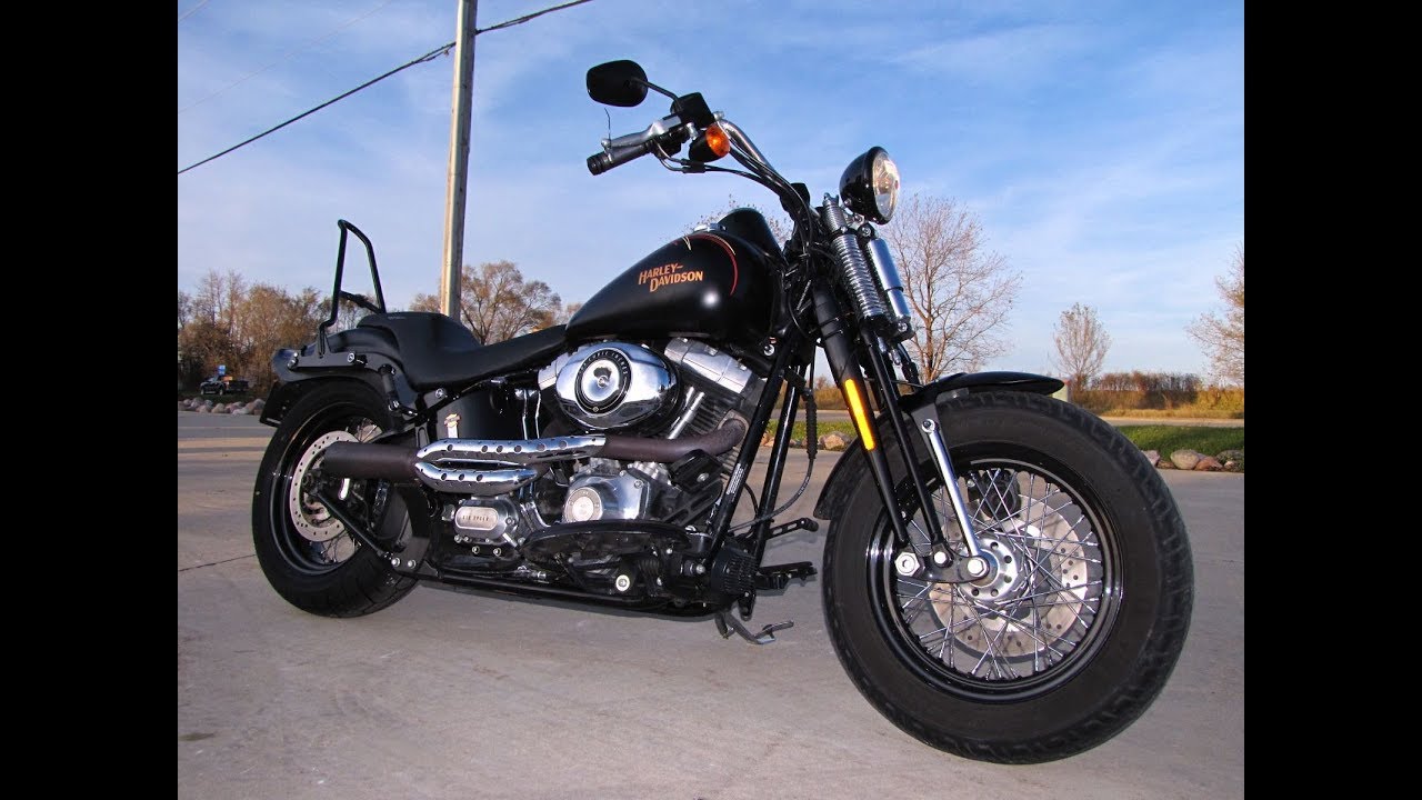 2008 HARLEY-DAVIDSON SOFTAIL CROSS BONES FLSTSB CROSSBONES BLACK DENIM ...