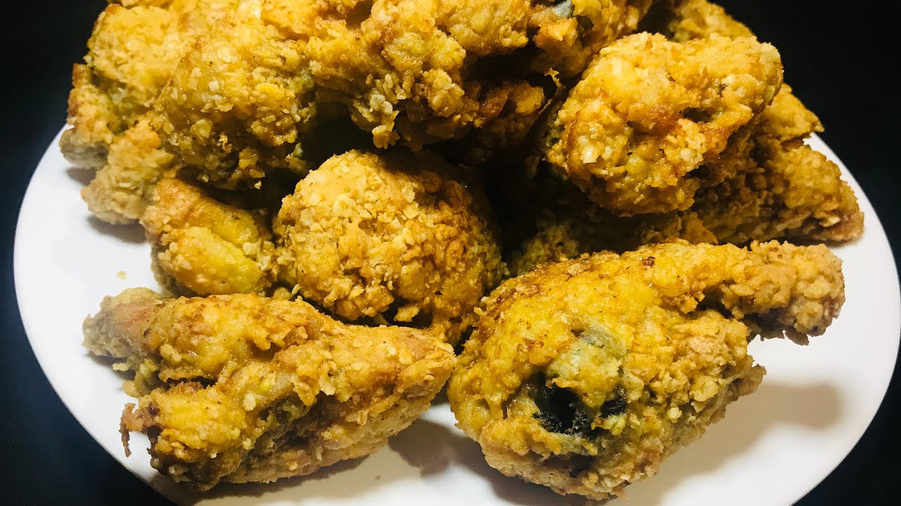 kfc chicken/home made KFC/simple recipie - YouTube