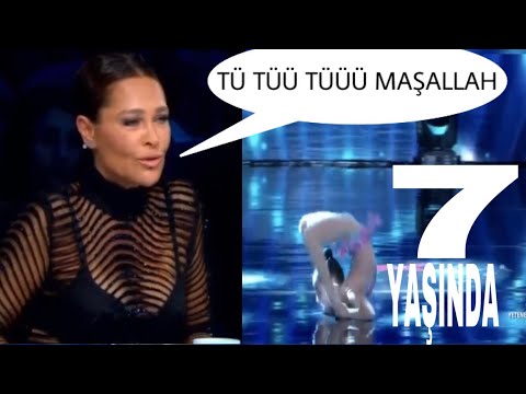7yaşındaki kızdan Jimnastik gösterisi | YETENEK SİZSİNİZ TÜRKİYE