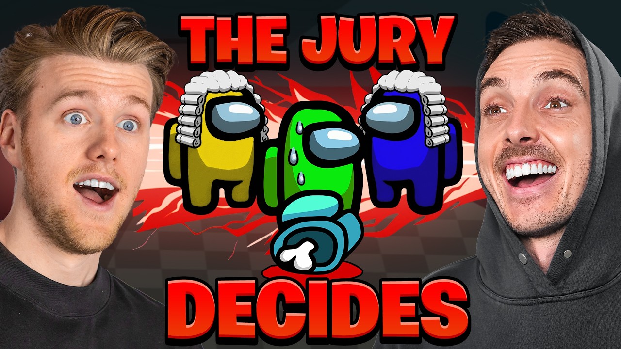 Among Us IRL but a JURY Votes For Us! - YouTube