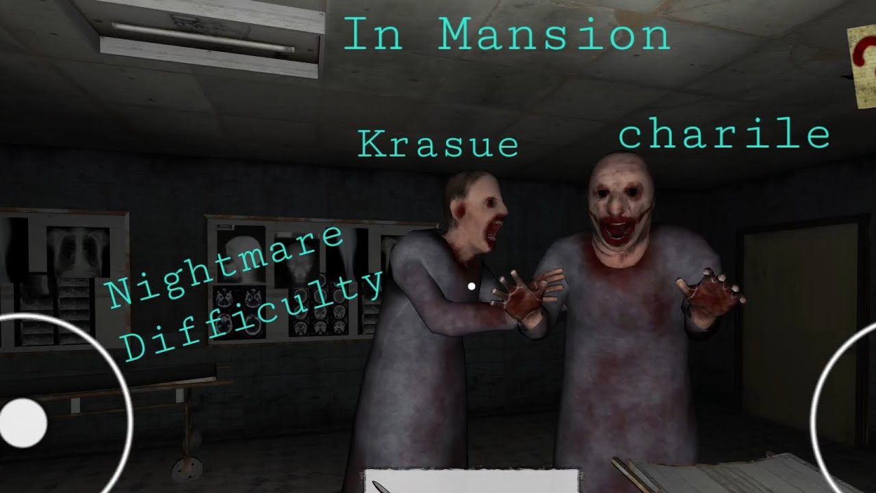 Eyes Of The Horror Game Remake Nightmare Difficulty in Mansion - YouTube