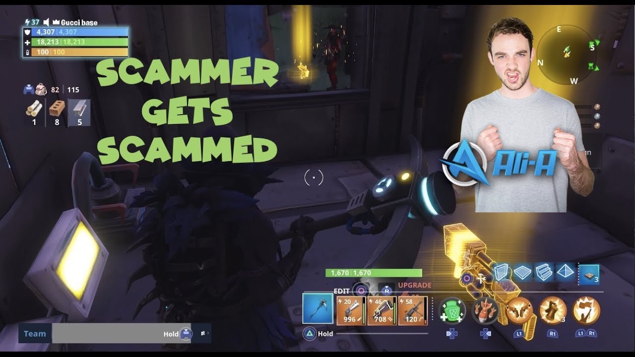 ALI- A TRYS TO SCAM ME!** SCAMMER GETS SCAMED** - YouTube