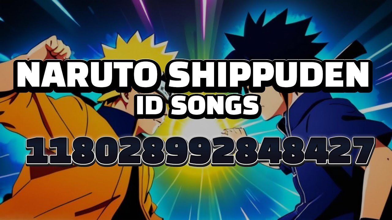 ROBLOX - NEW NARUTO ID CODES for BOOMBOX working for all games 100% ...