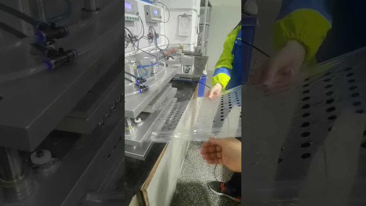 Multi hole punch machine - YouTube