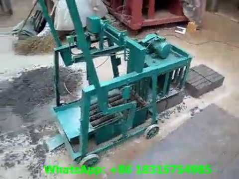 QMR2-45 small mobile concrete block machine/WhatsApp: +86 18315754985 ...