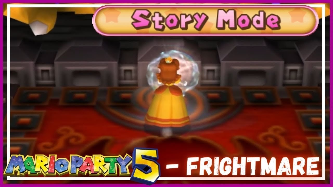 Mario Party 5 - Story Mode Finale | Frightmare | Daisy Gameplay - YouTube