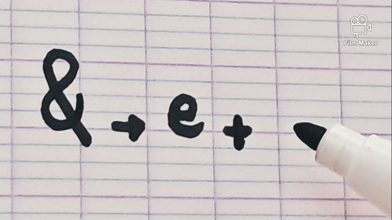 How to write the latin alphabet ligature - YouTube