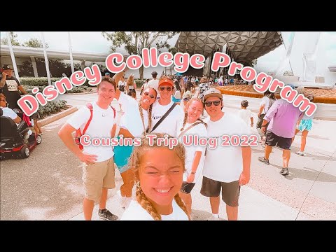 My cousins visit during my DCP (disney college program) vlog 2022 - YouTube