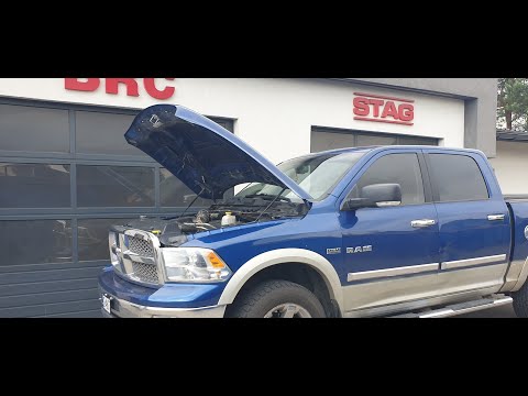 Dodge RAM 5700 Hemi - instalacja LPG BRC w Ekogas KONIN