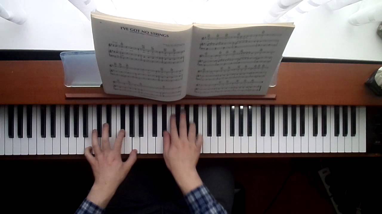 Pinocchio - I've Got No Strings - Piano Solo - YouTube