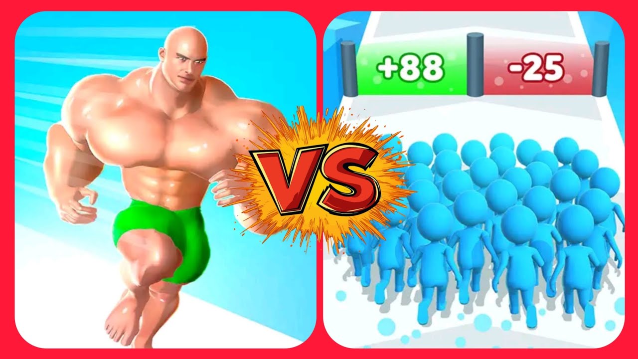 Punchy Race 3D VS Count Master 3D Gameplay || New Game Walkthrough ...