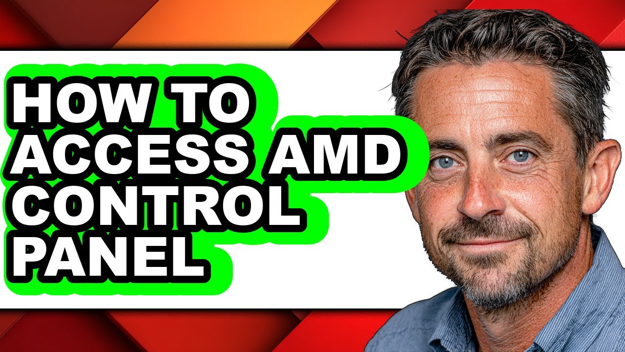 How to Access Amd Control Panel - Easy Guide - YouTube