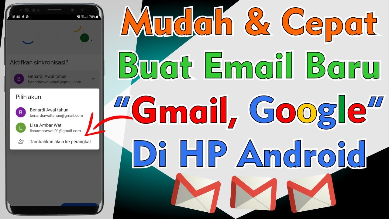 Cara Membuat Email Baru - YouTube