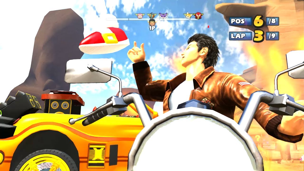 RYO Sandy Drifts 9 Laps Expert (Request) Sonic & Sega All-Stars Racing ...