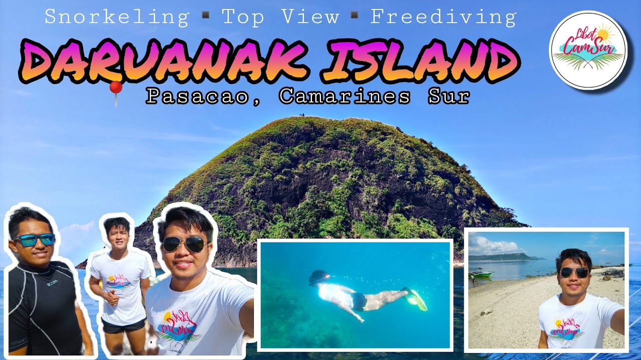Daruanak Island at Pasacao, Camarines Sur | #LibotCamSur Vlog #7 - YouTube
