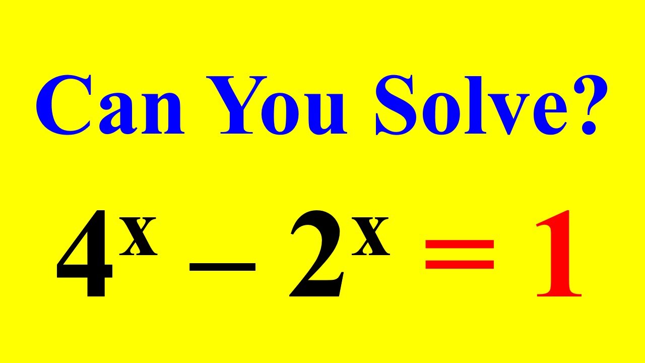 Math Olympiad | A Nice Algebra Problem | How to solve for X in this ...