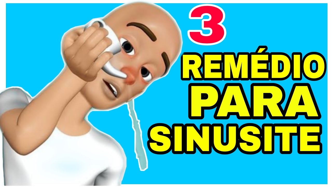 3 REMÉDIO CASEIROS PARA SINUSITE - YouTube