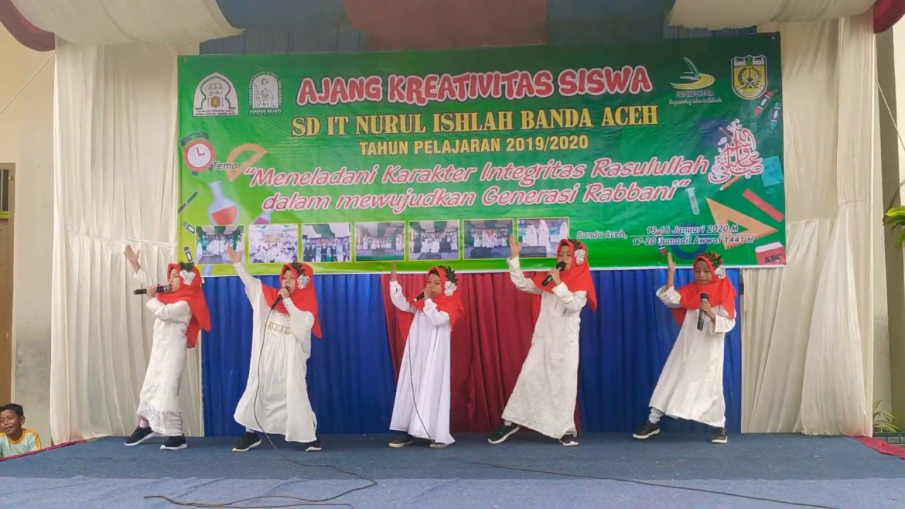Muhammad my idol.. Tim nasyid 1A. Lagu by Runa & syakira - YouTube