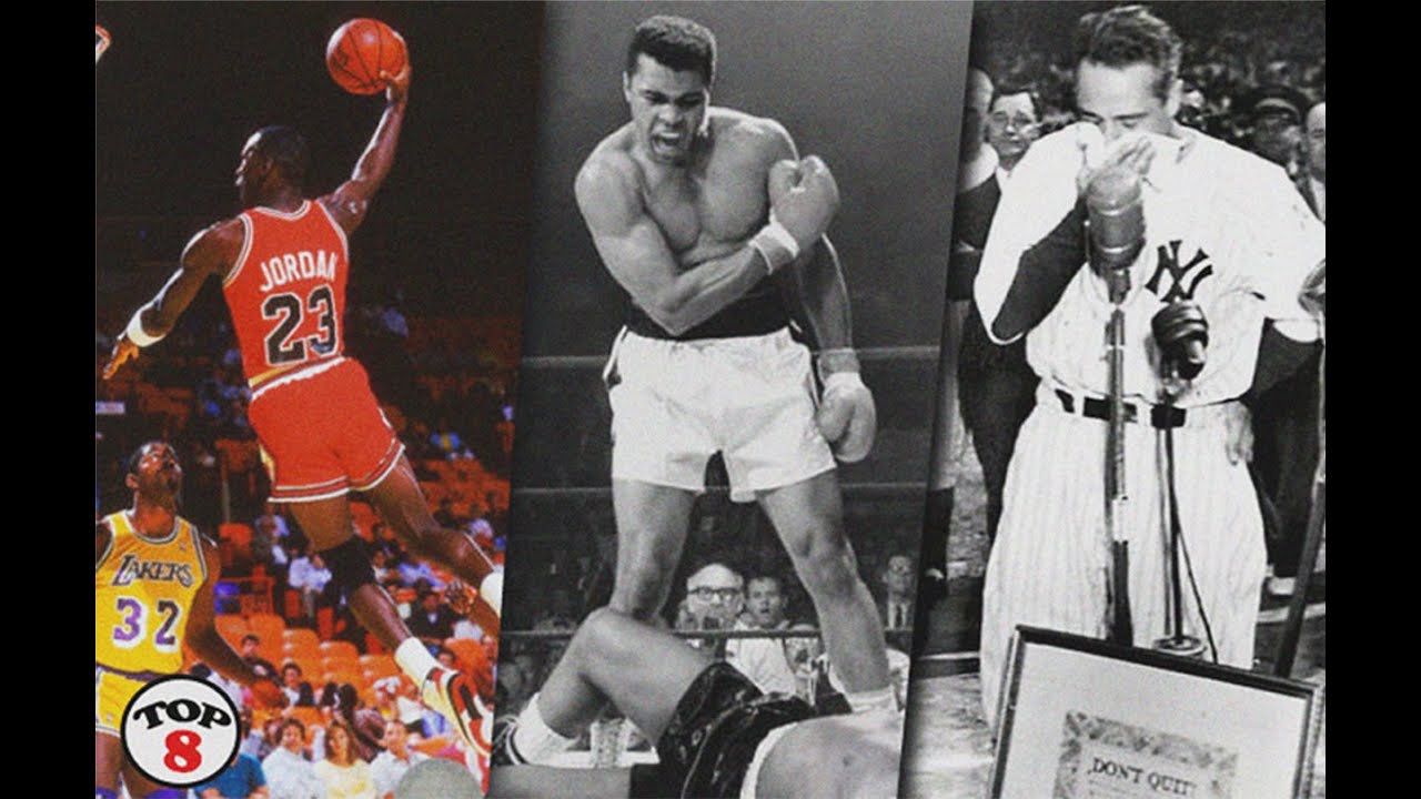 Top 8 Most Iconic Moments in Sports History - YouTube