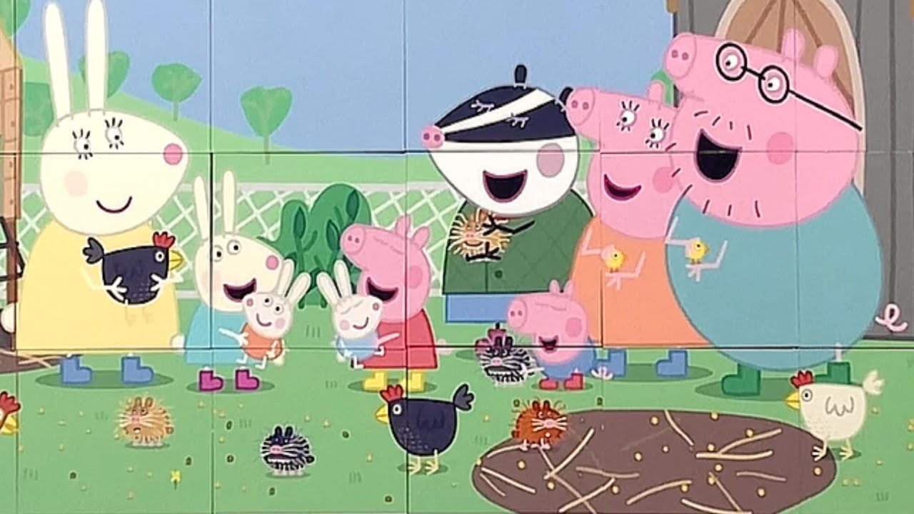 The Petting Farm | Peppa Pig | Puzzle for kids and for fun | Puzzle ...