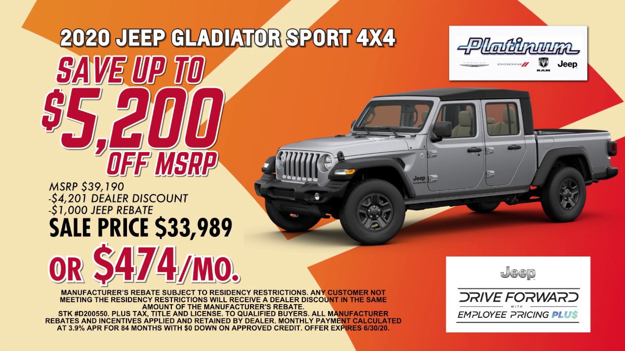 Accelerate Your Summer Sales Event | Platinum Chrysler Dodge Ram Jeep ...