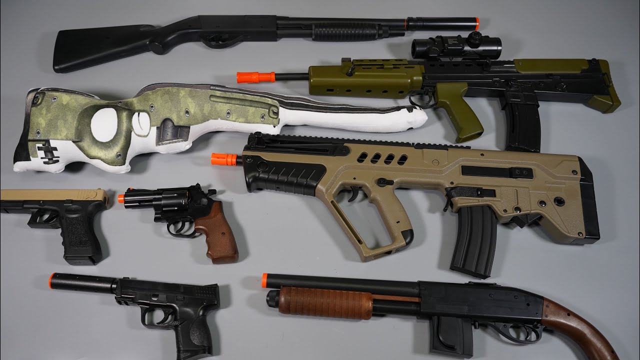 SA80 or L85 Airsoft Gun - TAR21 - Toy Gun - Sniper Gun AWP ? - M870 ...