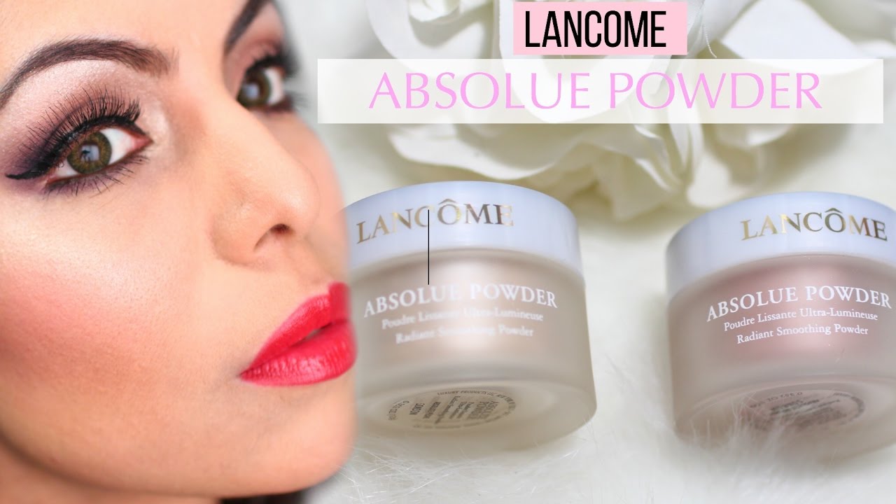 Lancome Absolue Smoothing Powder First Impression Demo Golden & Peche ...