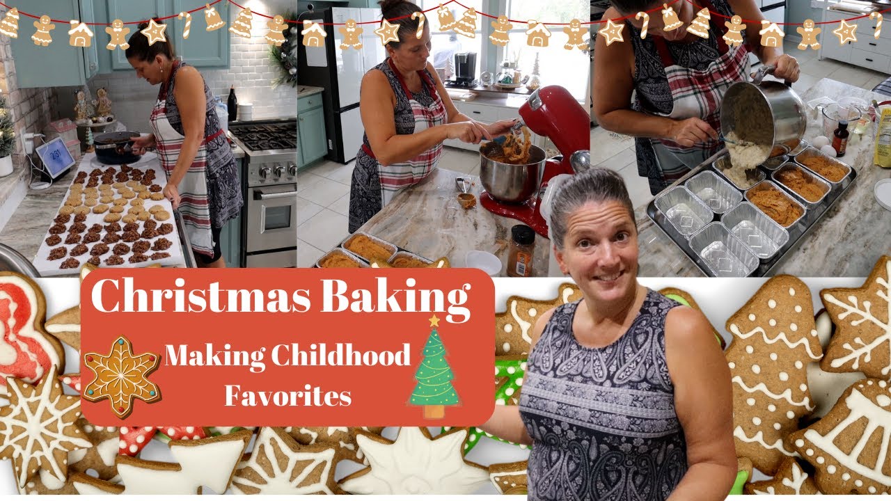 Christmas Baking Day | Making Childhood Favorites - YouTube