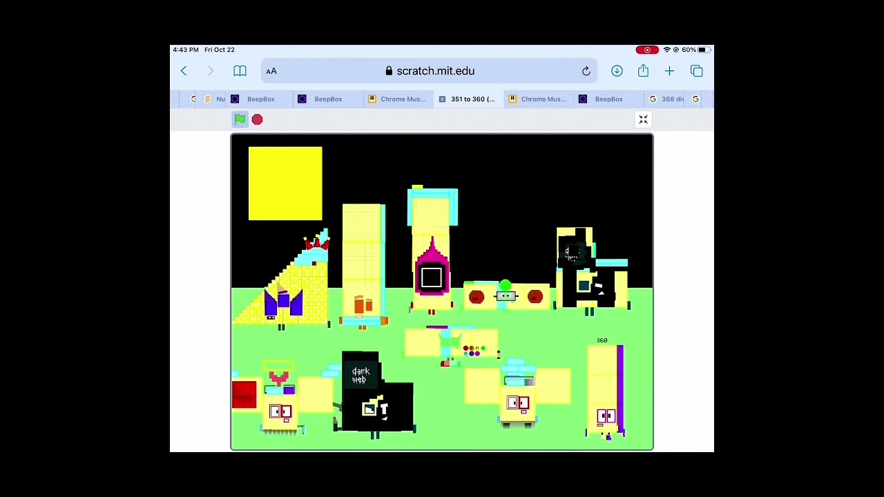 numberblocks band retro 351-360 - YouTube
