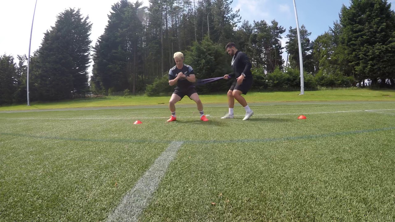 Side Shuffle Base Drives: Resisted/Assisted - YouTube