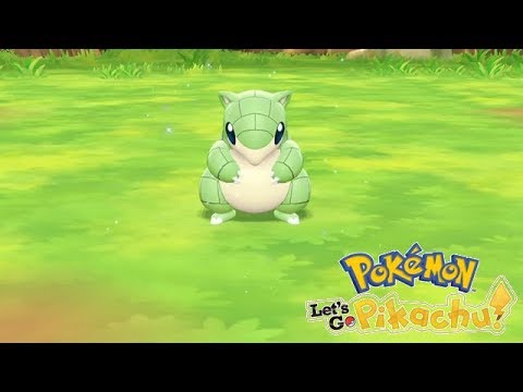 Pokémon: Let's Go Pikachu ~ Shiny ~ Un Autre Sabelette! 3/151 - YouTube