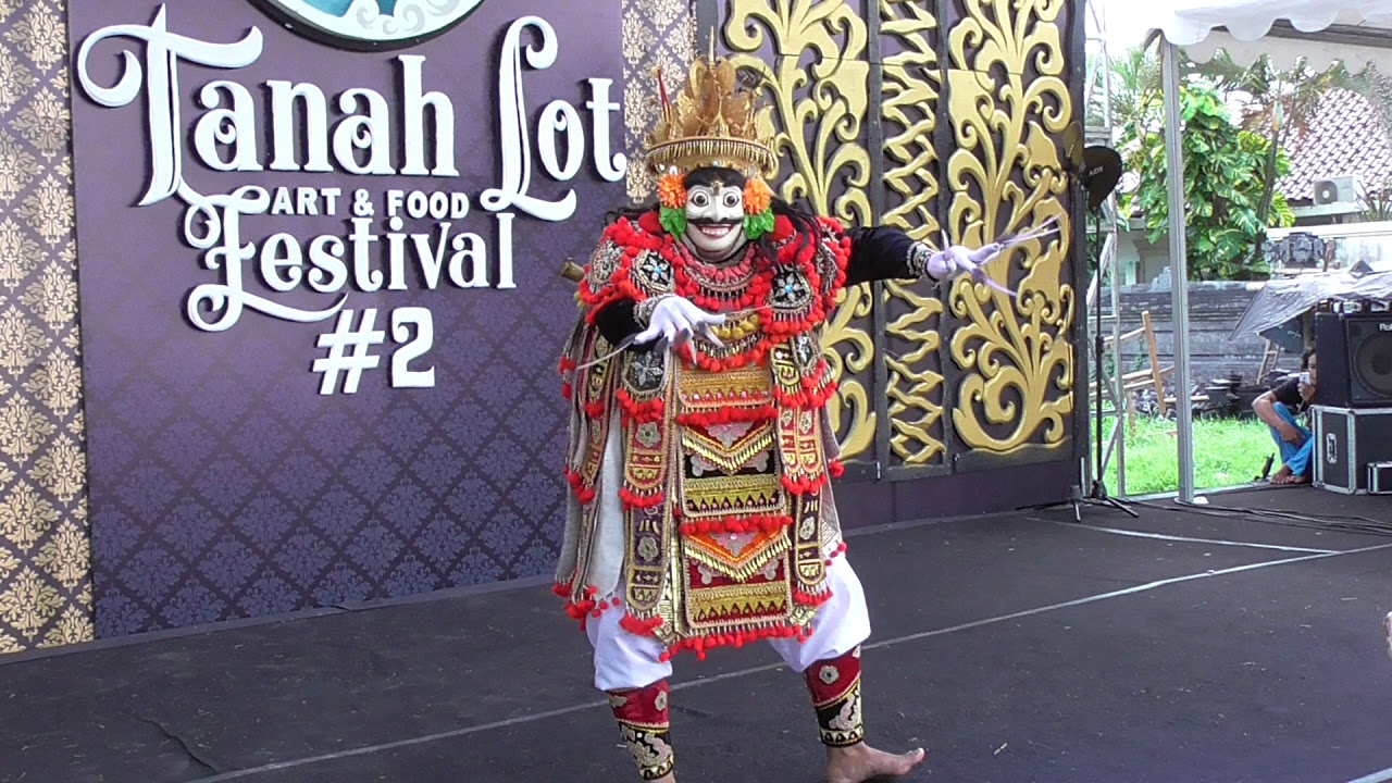 Tari Jauk Manis Tanah Lot Art & Food Festival #2 2018 - YouTube