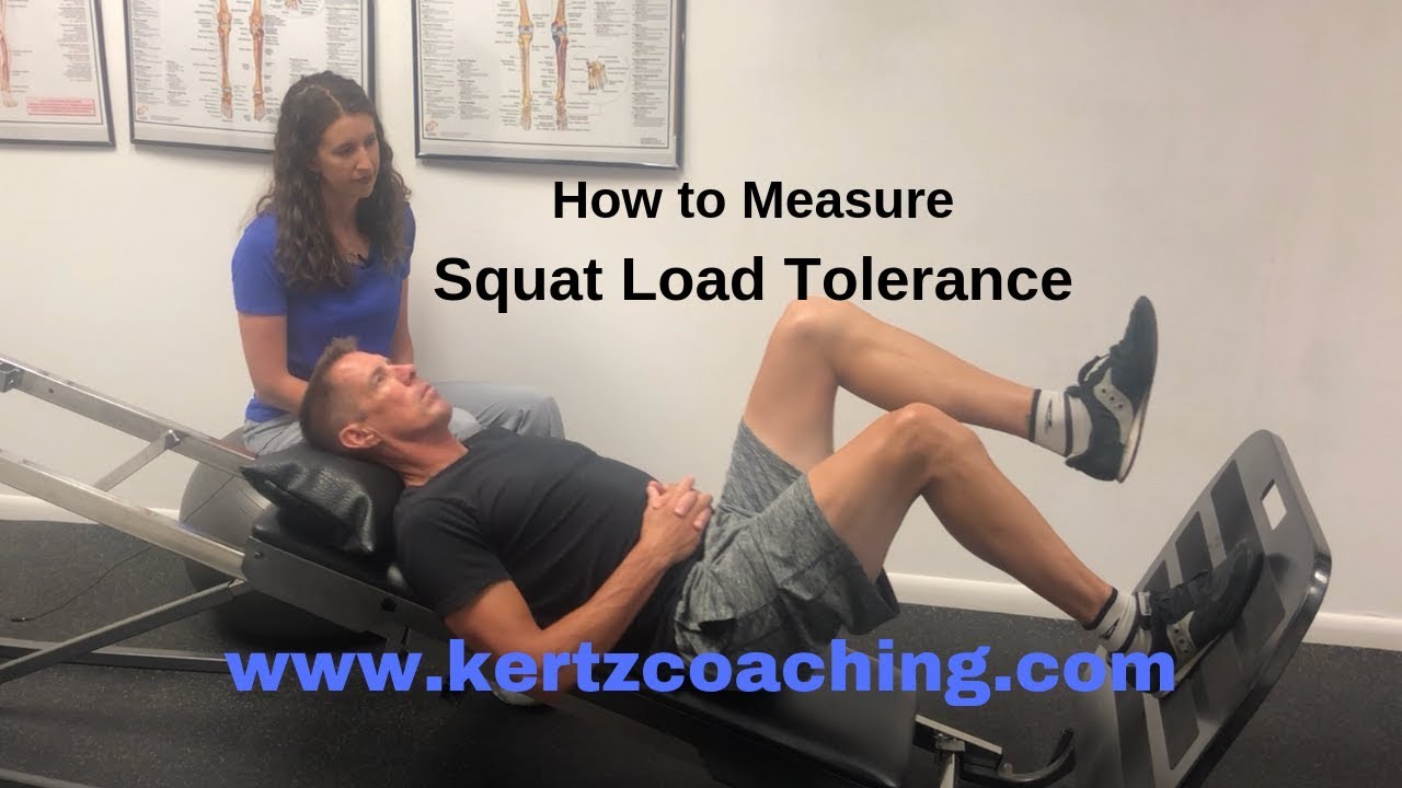 How to Measure Squat Load Tolerance - YouTube
