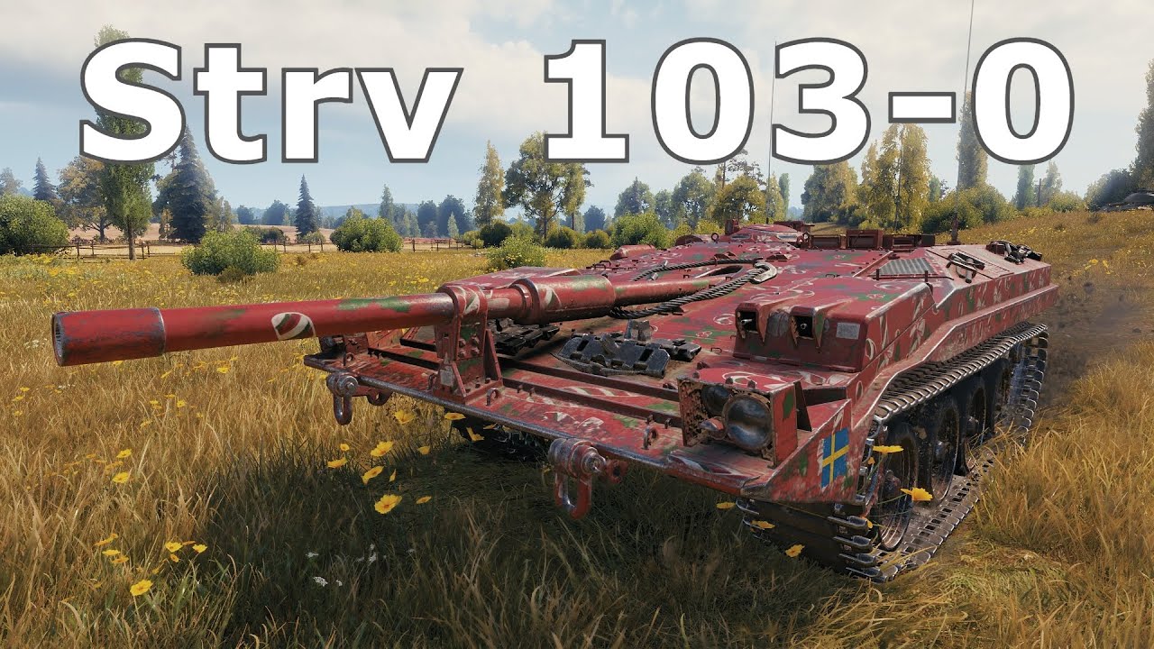 World of Tanks Strv 103-0 - 4 Kills 9,8K Damage - YouTube