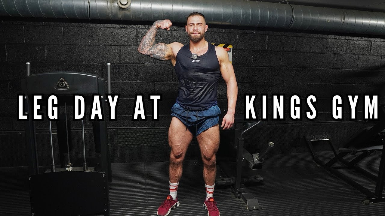 Leg Day at Kings Gym | 11 Weeks Until I Compete - YouTube