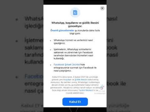 Whatsapp sözleşmesi hakında her şey ! İmzaladıysanız mutlaka izleyin ...🔥