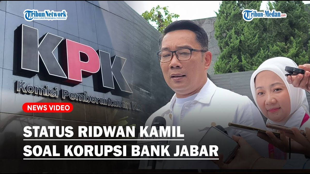 Status Ridwan Kamil soal Dugaan Korupsi Bank Jawa Barat - YouTube