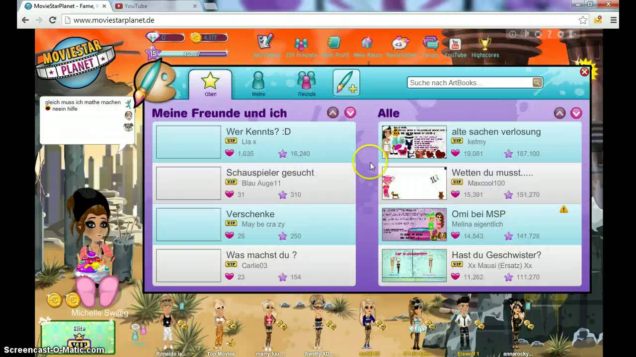 Meine Msp-Welt by michelle Sw@g #6 - YouTube