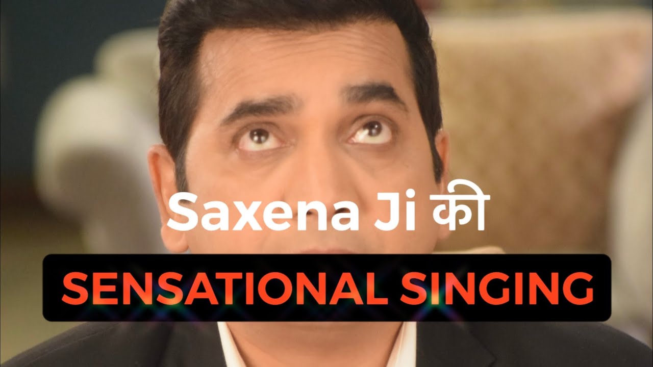 Saxena Ji - What a Singer 👍😊| Saanand Verma #saanandverma - YouTube
