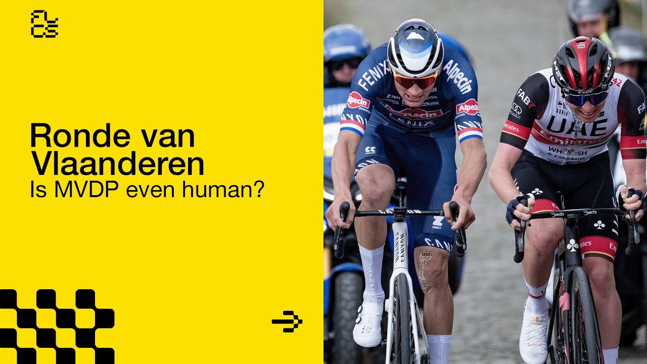 Ronde van Vlaanderen | The insane watts of MVDP in the 2022 edition ...