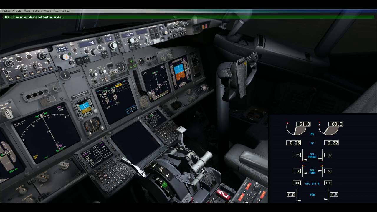 FSX Live [HD] SBFL para SBSP voô em tempo real pela Gold Virtual Air ...