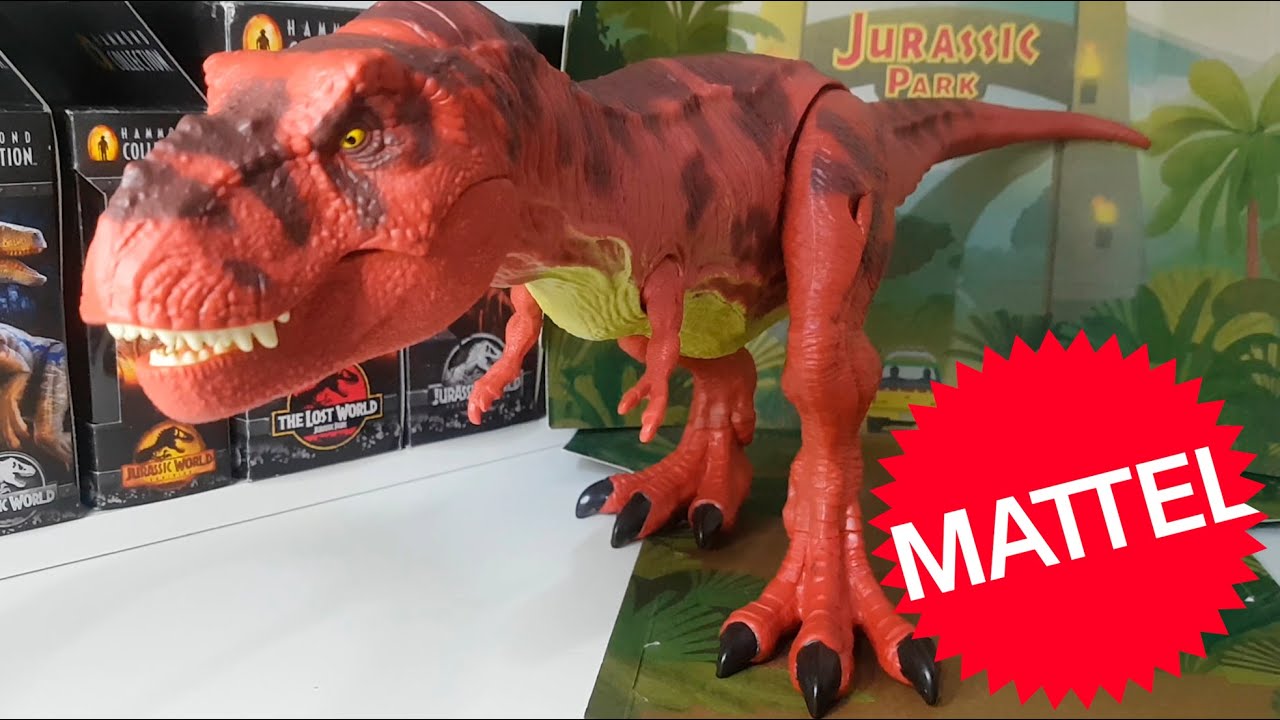 Mattel Tyrannosaurus Rex '93 Classic - Review - YouTube