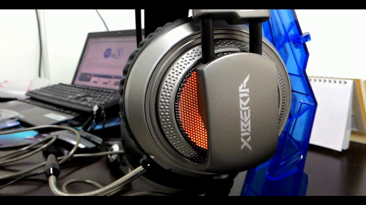 xiberia V10 Gaming Headset Preview 2 - YouTube