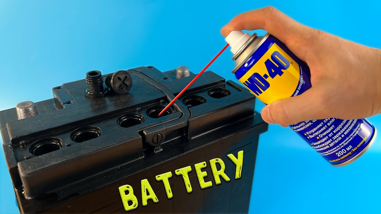 Old Battery as New in 1 minute! Amazing Repair Way that Surprised an ...