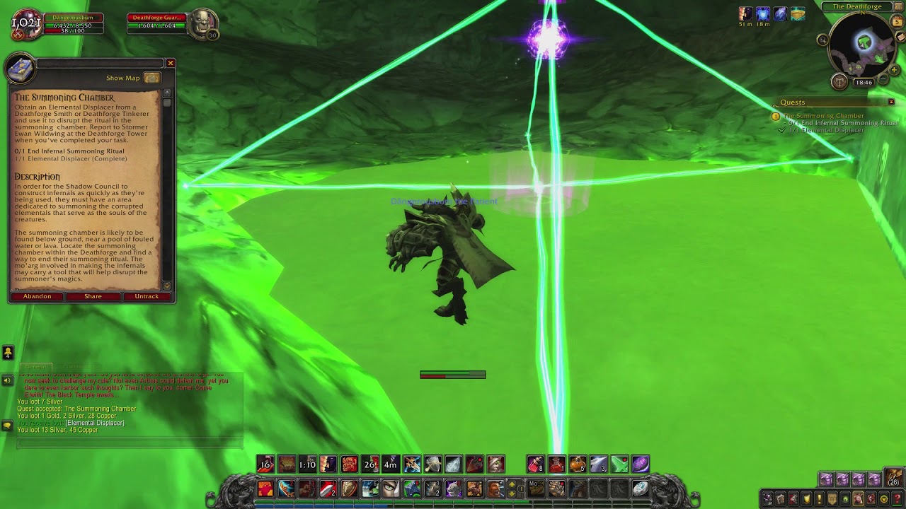 World of Warcraft: The Summoning Chamber - Quest ID 10585 (Gameplay ...