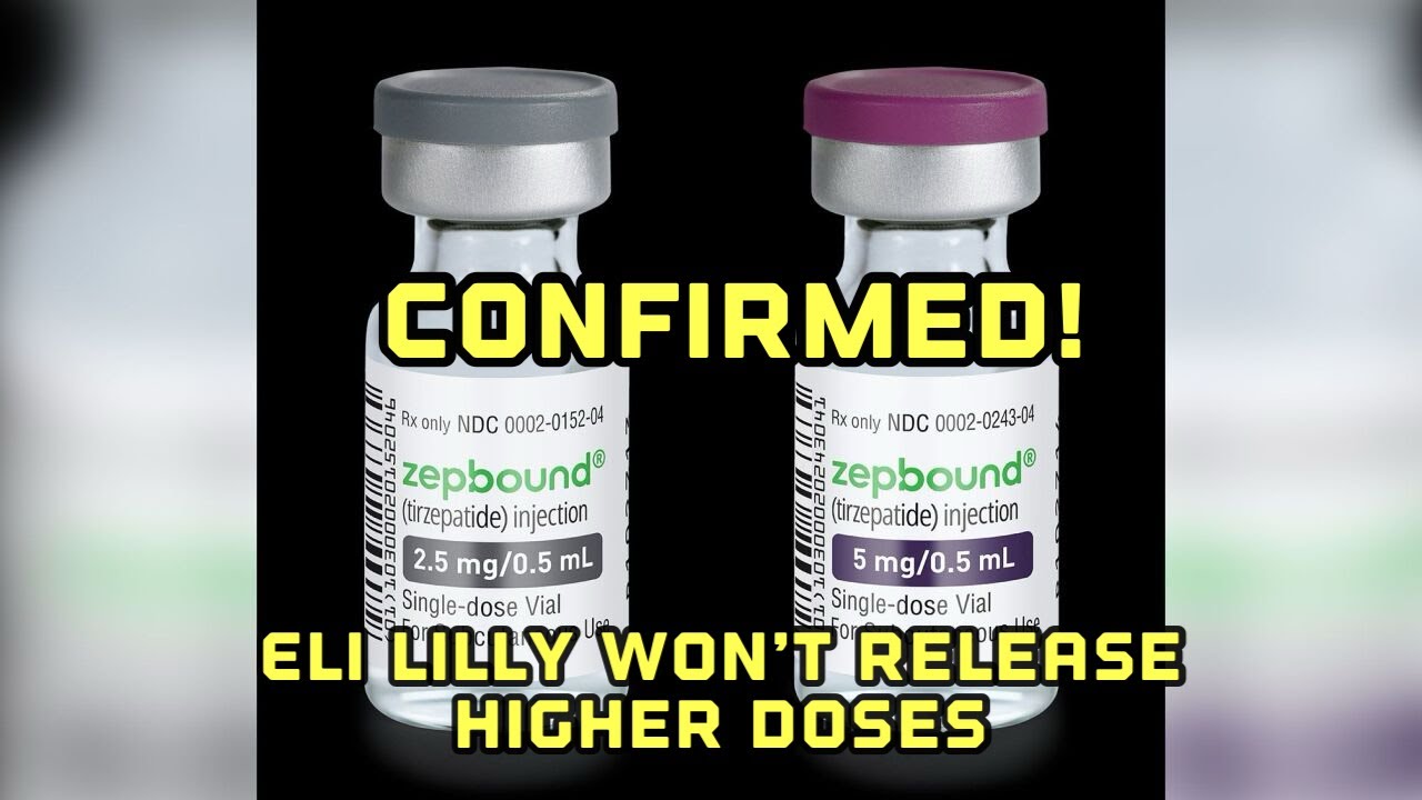 Confirmed: Eli Lilly Wont Release Higher Dose Vials Zepbound ...