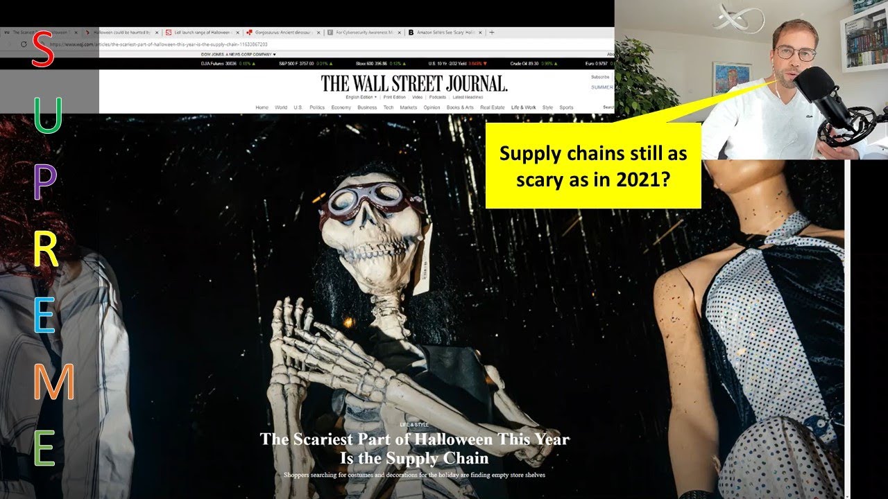 SUPREME: Scary Supply Chains #supplychain - YouTube