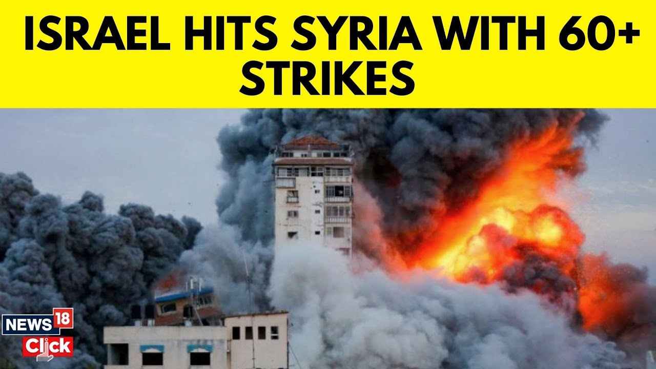 Syria News Today | Dozens Of Israeli Strikes Reported In Syria | Israel ...